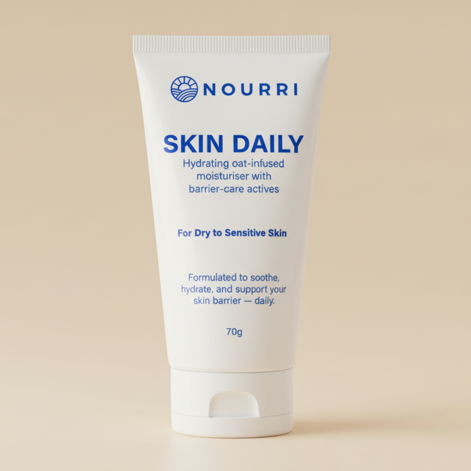 Nourri Skin Daily – Calming Daily Moisturiser for Sensitive & Dry Skin ...